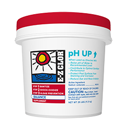 pH Up Safety Data Sheet | E-Z Clor | Pool Brigade
