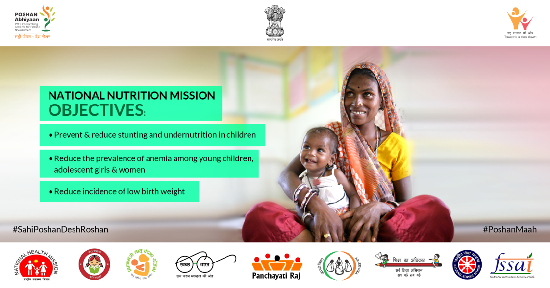 National Nutrition Mission Objectives