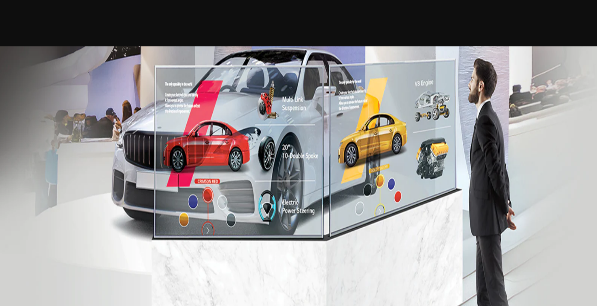 Transparent OLED Screen
