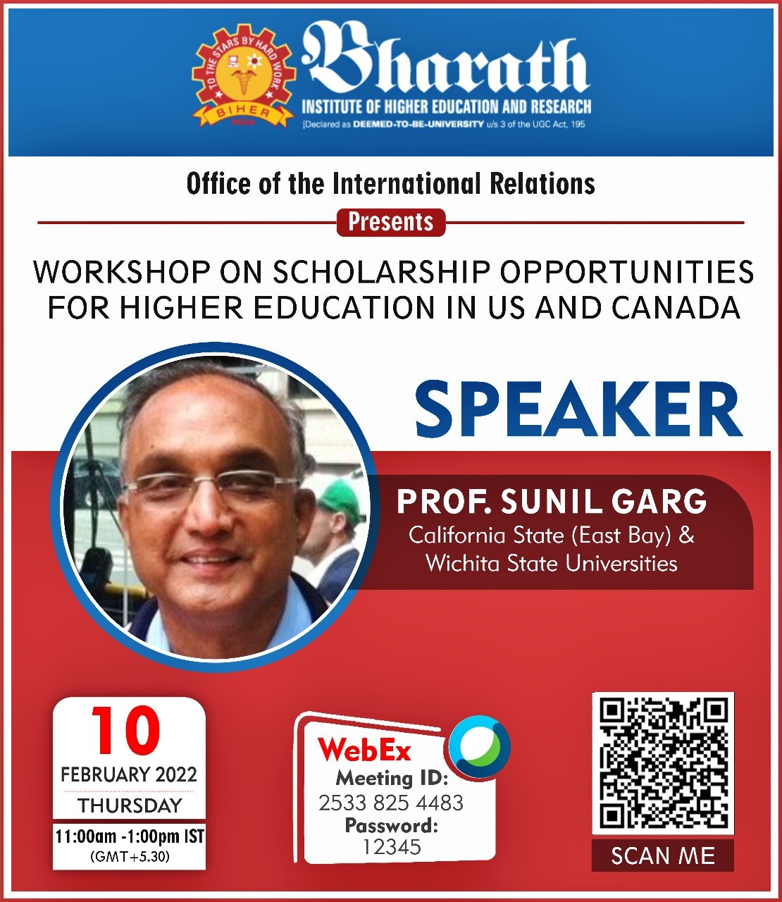 Brief Profile of Prof. Sunil Garg