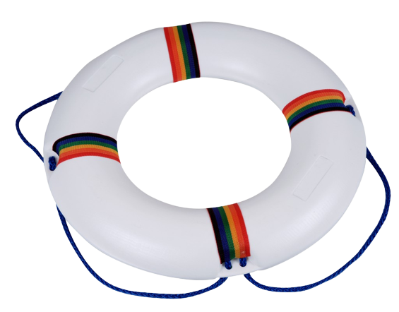 21 Life Safety Ring SR01BU | Pool Brigade