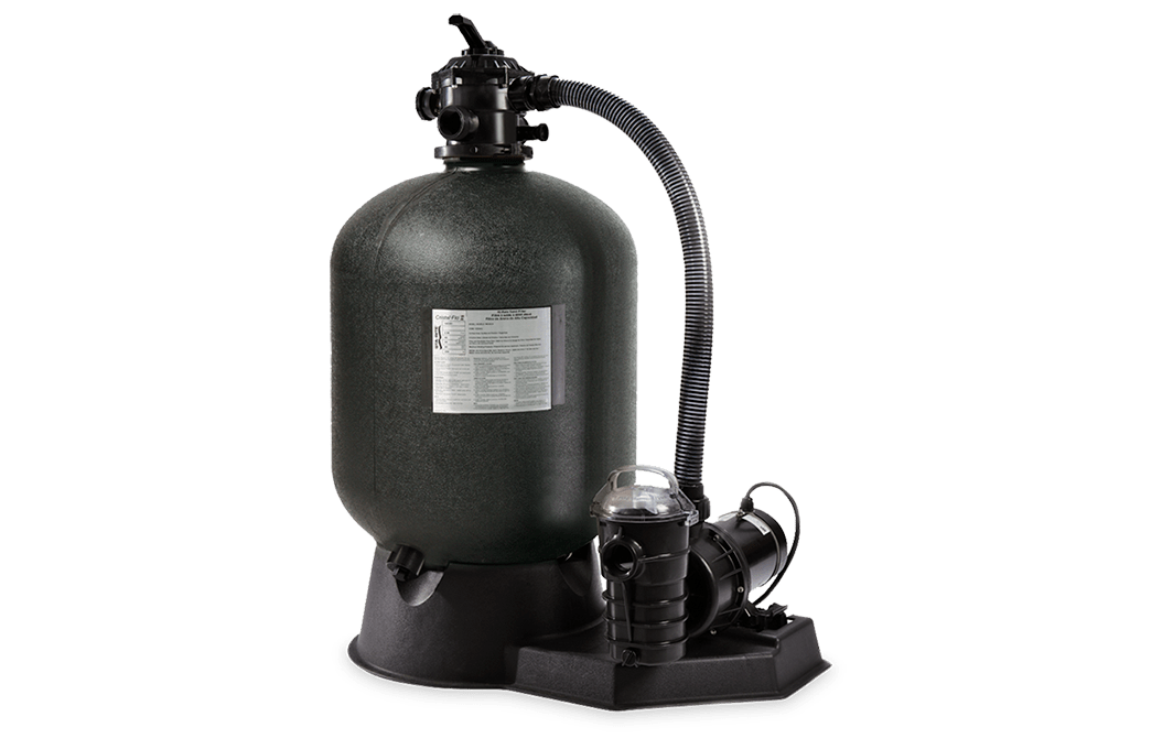 Cristal-Flo II Aboveground Sand Filter System with OptiFlo Pump ... Cristal-Flo II Aboveground Sand Filter System with OptiFlo Pump ...