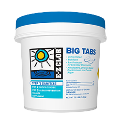 Big Tabs | E-Z Clor | Pool Brigade