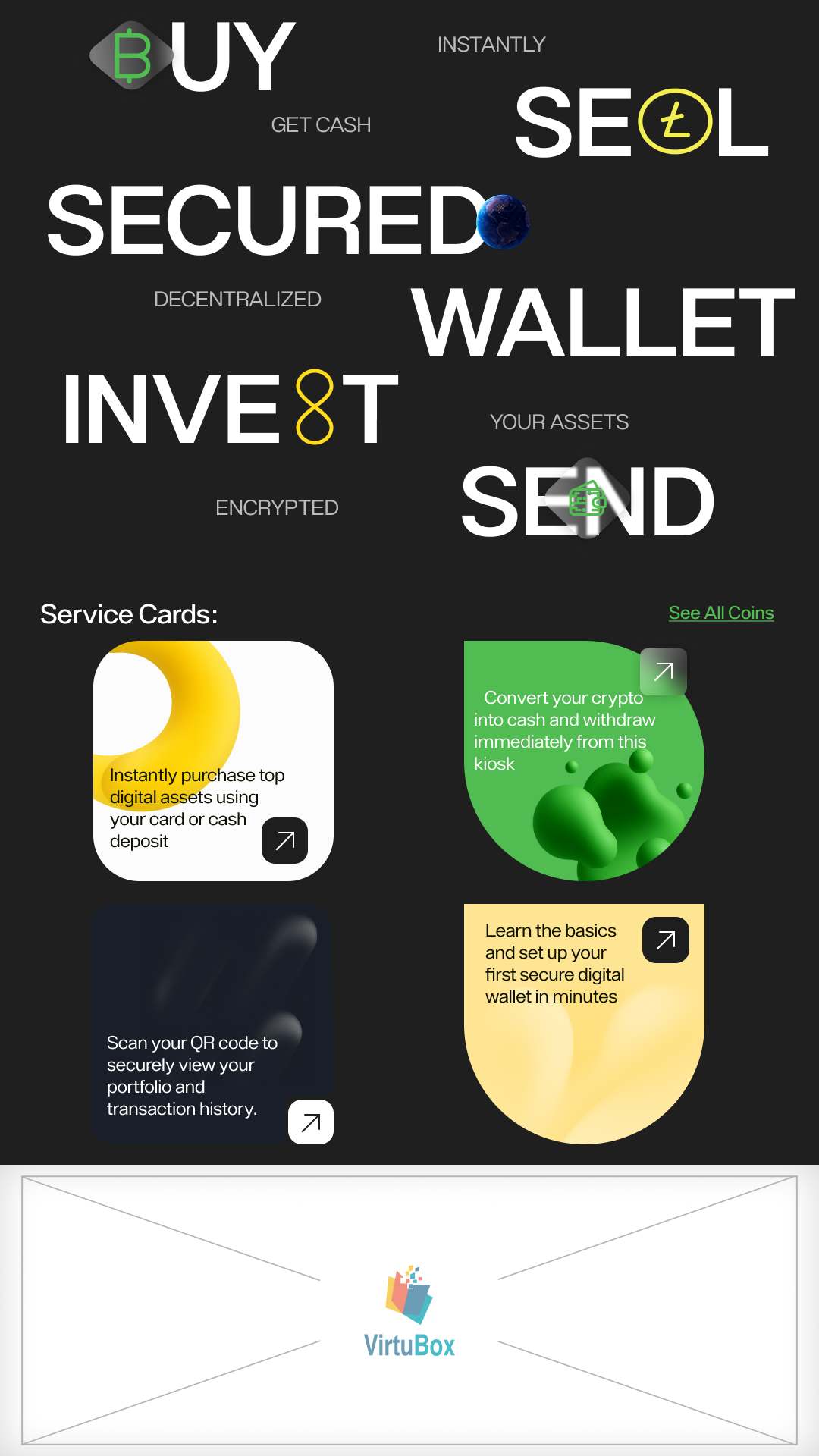 Kiosk Home Vertical Template